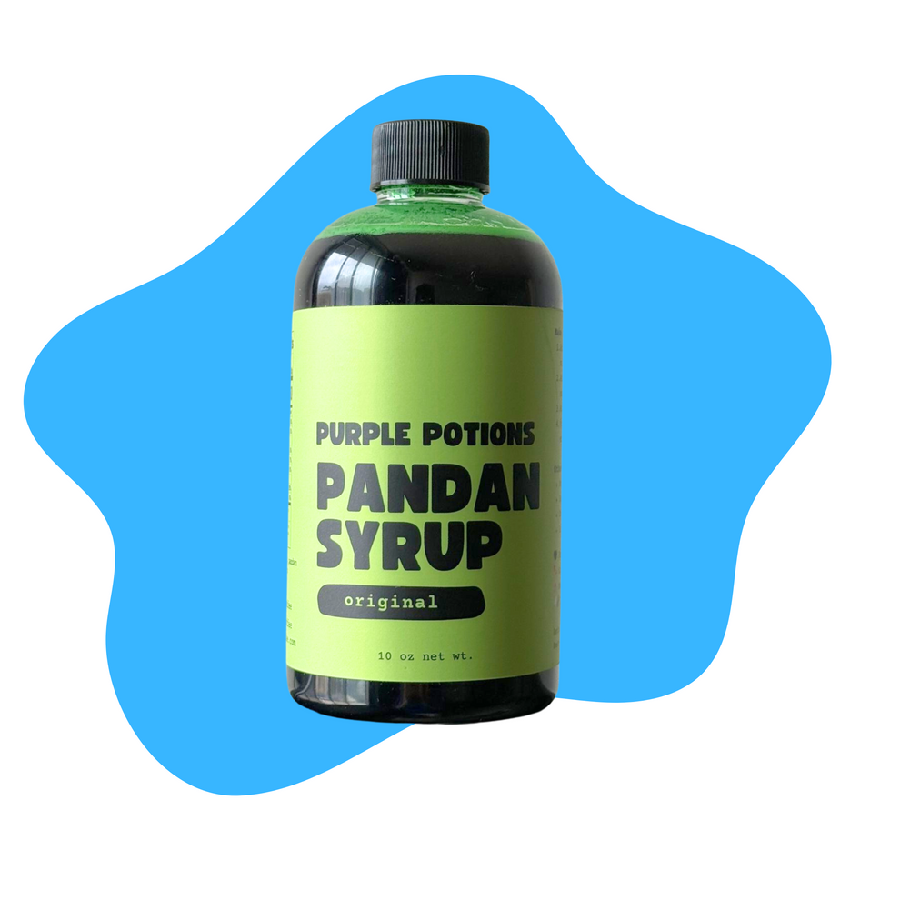 Pandan Syrup | Make Pandan Lattes for Coffee and Matcha – Purple Potions