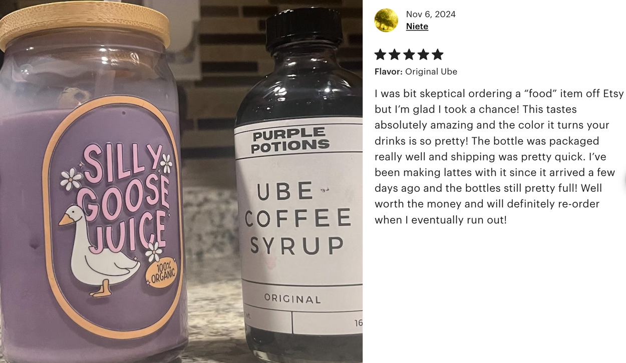 Ube Syrup | Ube Lattes for Coffee and Matcha | Filipino Flavors ...